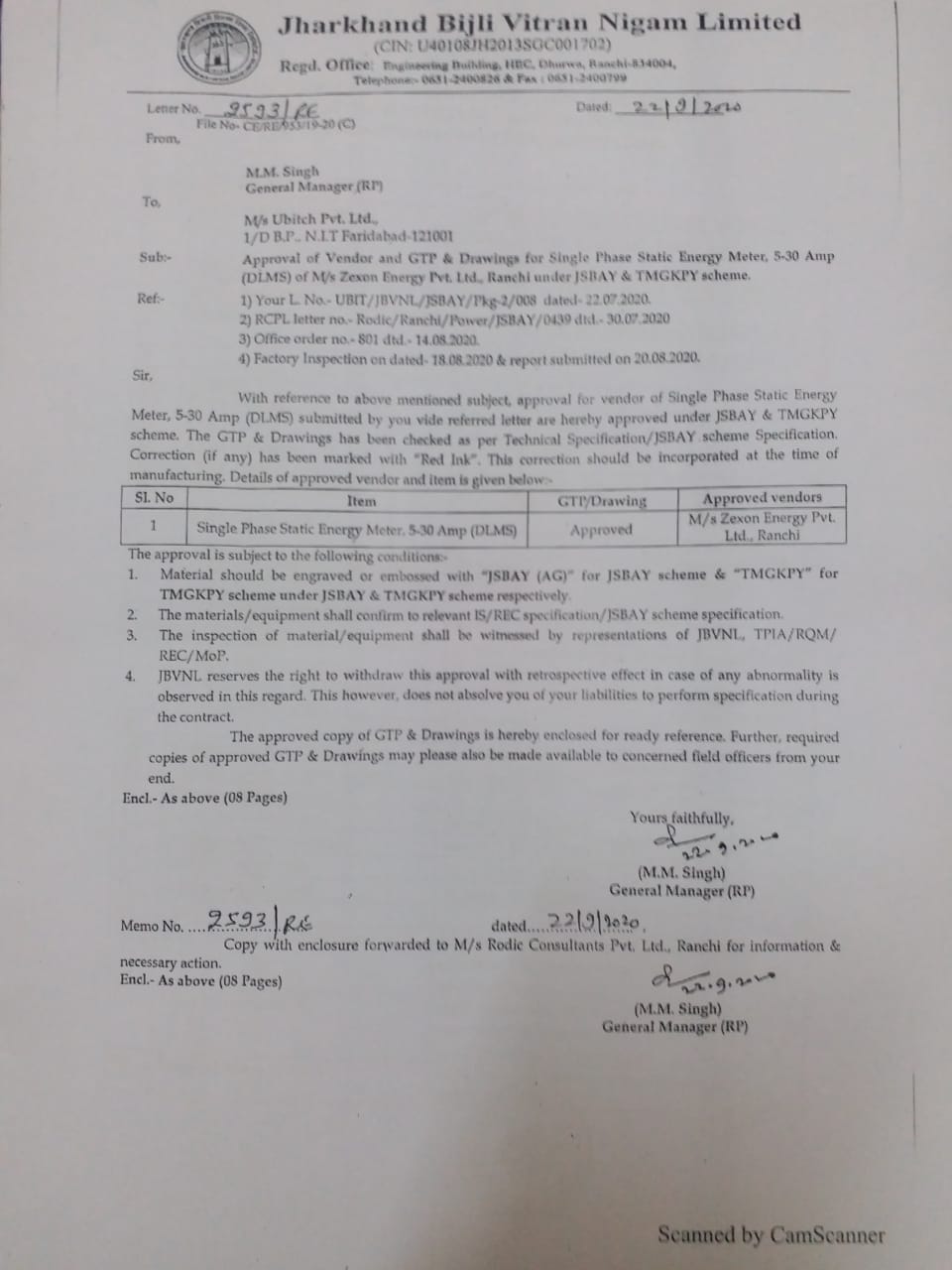 Jharkhand Bijli Vitran Nigam Limited